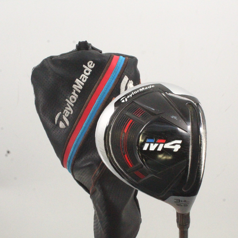 TaylorMade M4 3HL Wood 16.5 Degrees Fujikura Atmos 6S Stiff RH Headcover 95086M - Mr Topes Golf