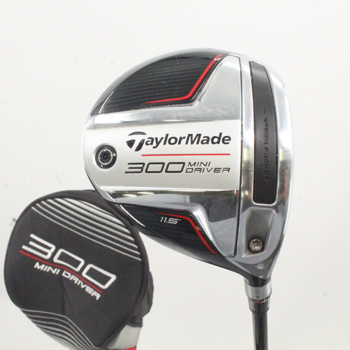 TaylorMade 300 Mini Driver 11.5 Degree Atmos 5R Regular Flex Headcover ...