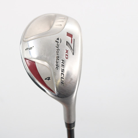 TaylorMade R7 XD Rescue 4 Hybrid 22 Deg Graphite REAX Uniflex Right ...
