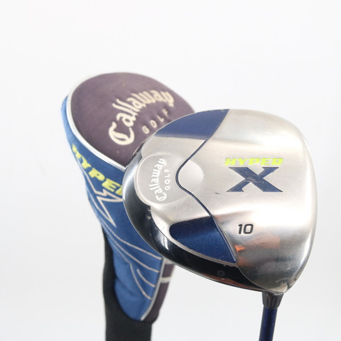 Callaway Hyper X Driver 10 Degrees Fujikura Fit-On Graphite Stiff Flex ...