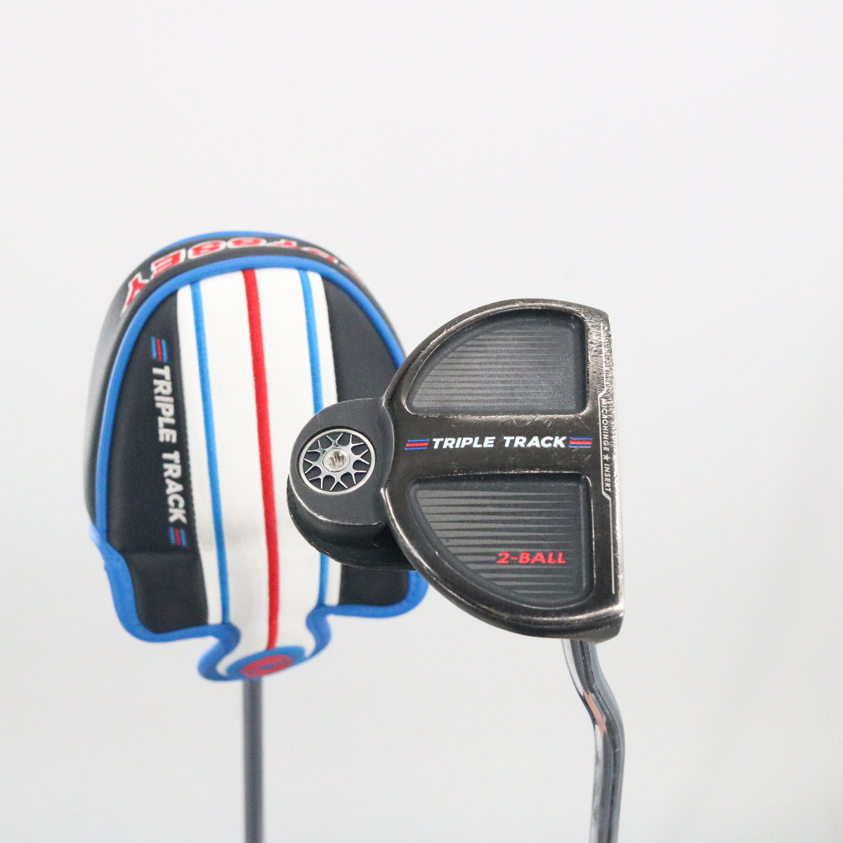 Odyssey Triple Track 2-Ball Putter 35 Inches Steel Headcover Right ...