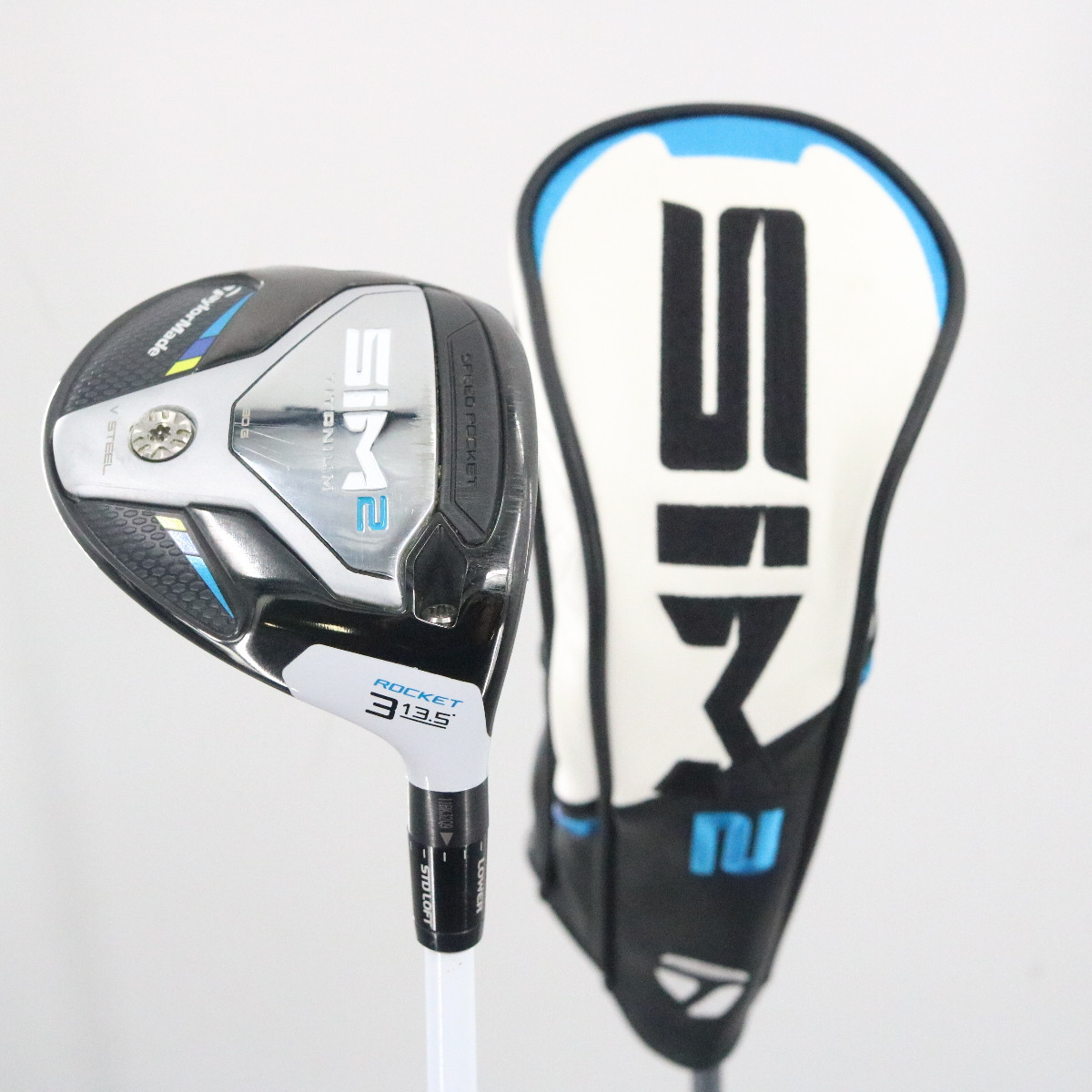 2021 TaylorMade SIM2 Titanium Rocket 3 Wood 13.5 Deg Atmos Stiff Flex ...
