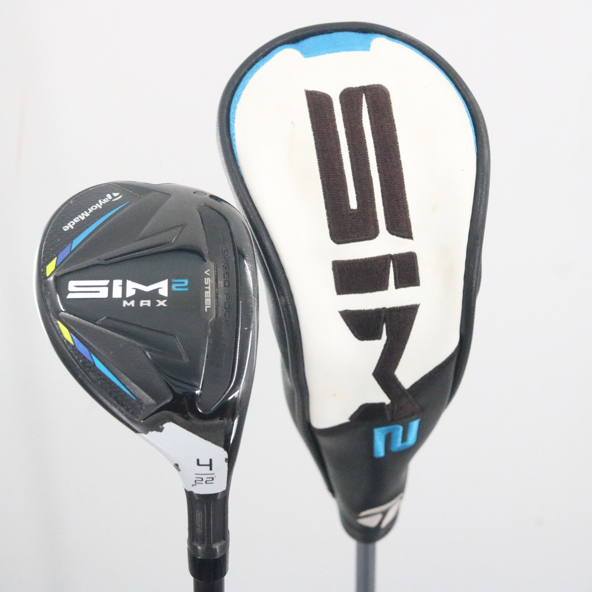 TaylorMade SIM 2 Max Rescue 4 Hybrid 22 Deg KBS Max 55 Senior Flex RH 96592C - Mr Topes Golf