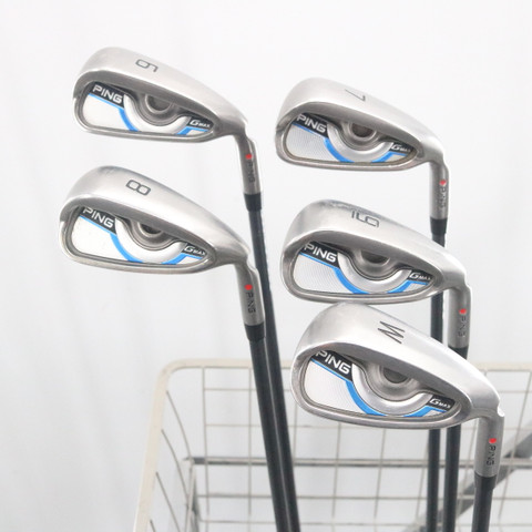 Ping GMax K1 Iron Set 6-W Red Dot Graphite TFC 80 SR Soft-Regular Senior 95726G - Mr Topes Golf