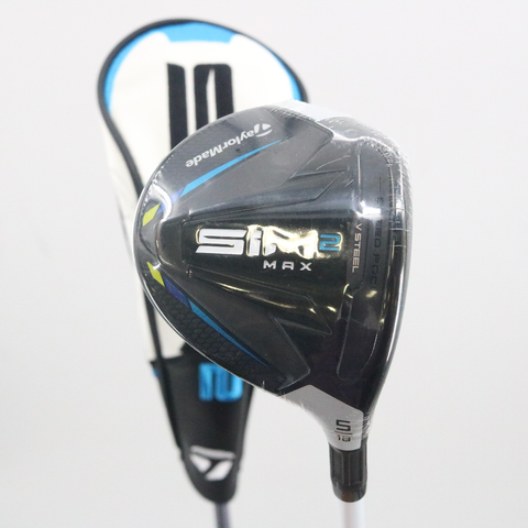 2021 TaylorMade SIM2 Max 5 Wood 18 Degrees Graphite Stiff RH Headcover ...