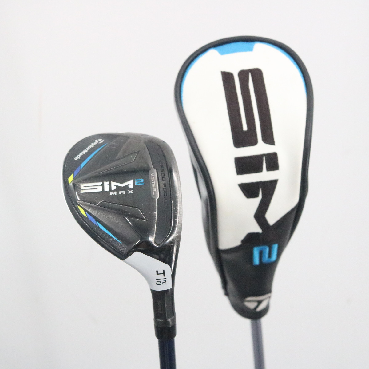 TaylorMade SIM 2 Max Rescue 4 Hybrid 22 Deg Ventus 5A Senior Flex RH ...