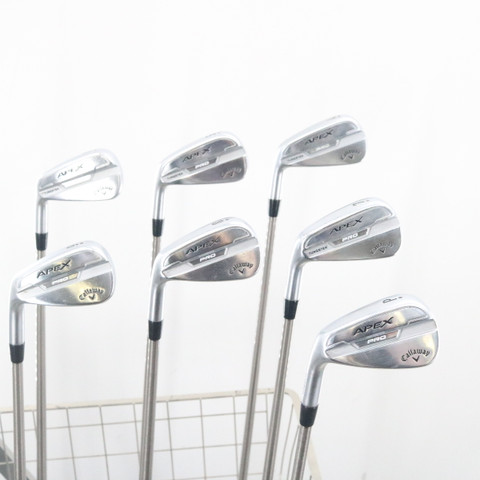 Callaway Forged Apex Pro 21 Iron Set 4-P Aerotech 115 X-Stiff Left ...