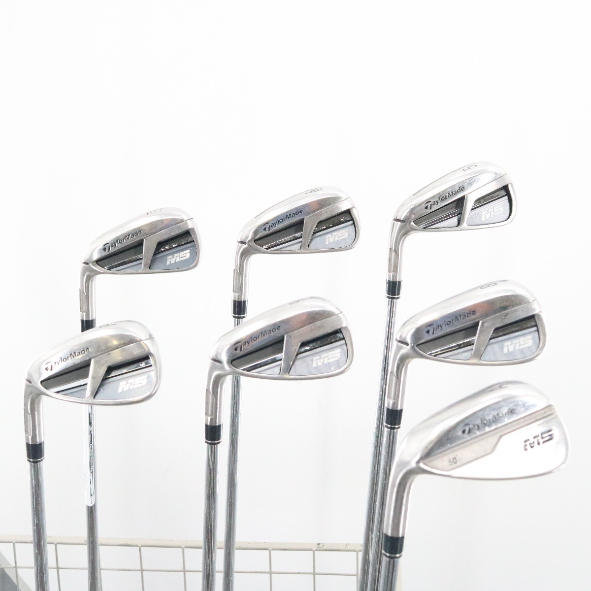 TaylorMade M5 Iron Set 5-P,A Steel N.S. Pro Modus Regular Flex Left ...