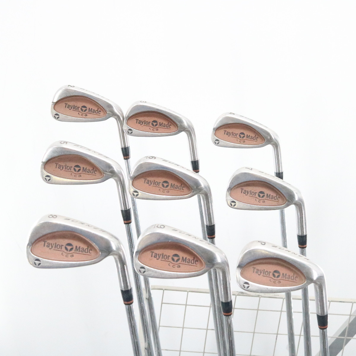 TaylorMade Burner LCG 2-P Iron Set Steel Rifle S-90 Stiff Flex Right ...