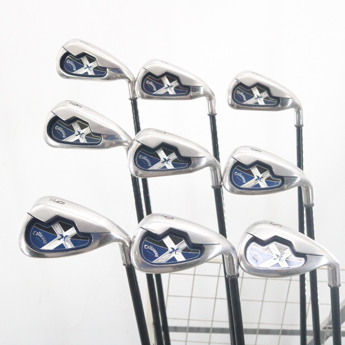 Callaway X-18 Iron Set 3-P,S Graphite System i75 Regular Flex Right ...