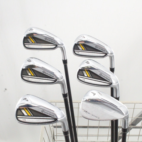 TaylorMade Rbladez Iron Set 6-P,A Iron Set Graphite M Senior Flex G ...