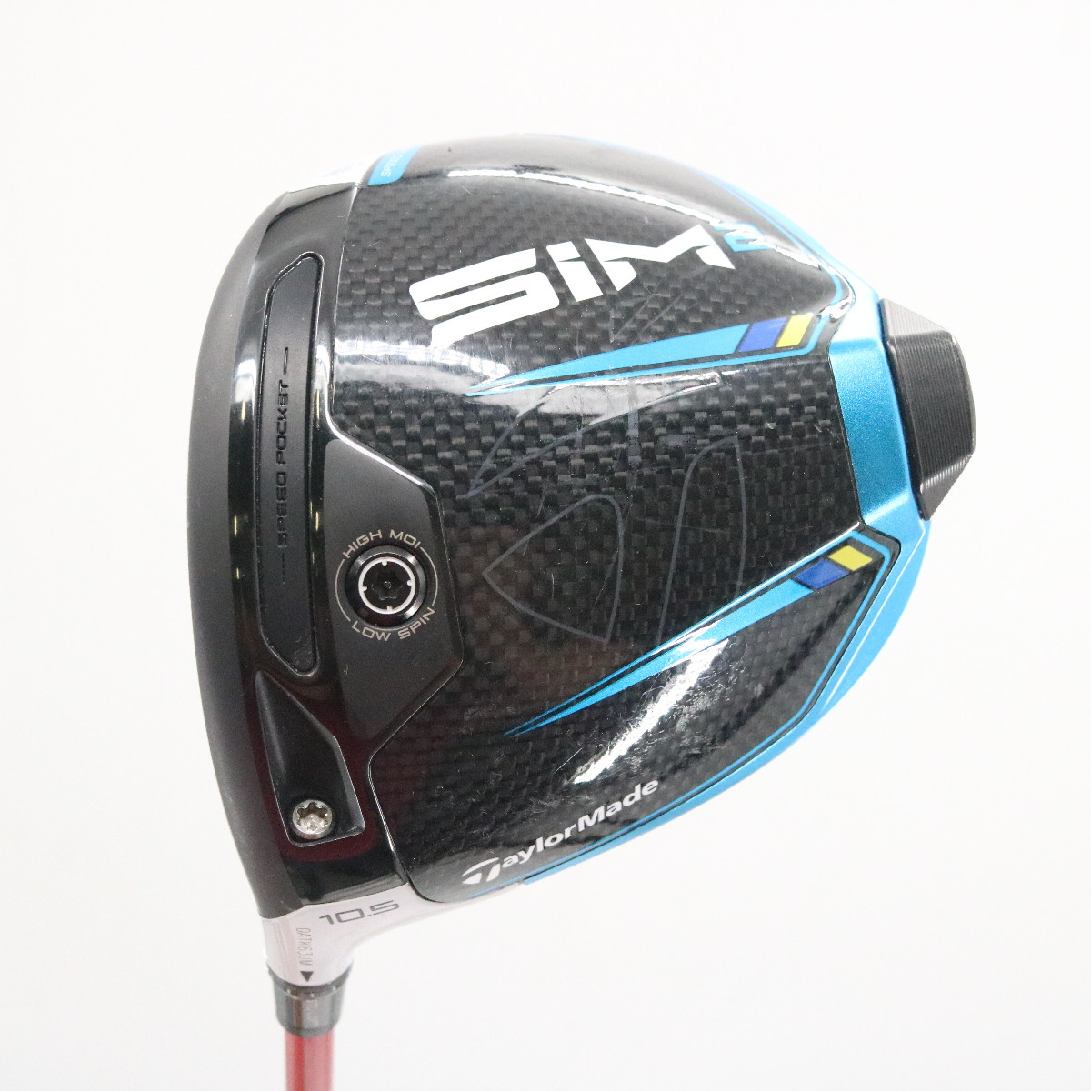 TaylorMade SIM2 Driver 10.5 Degrees Ventus Red Regular LEFT-HANDED SIM ...