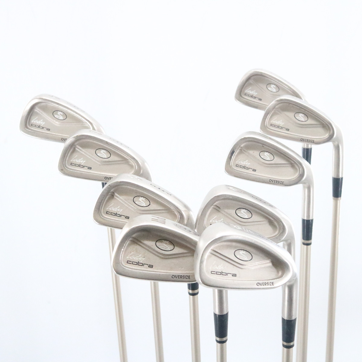 Lady Cobra Oversize Iron Set 3-PW,SW Graphite Ladies Flex Right-Handed ...