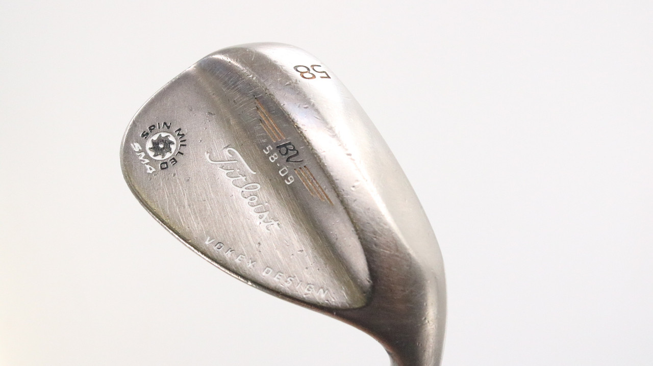 Titleist SM4 Vokey Black Nickel SW S Sand Wedge 58.09 Degree Wedge RH S-102980 - Mr Topes Golf