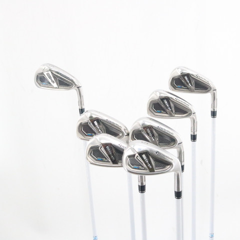 TaylorMade SIM2 Max OS Iron Set Aldila NV 45-L Ladies Flex Right-Hand J-101609 - Mr Topes Golf
