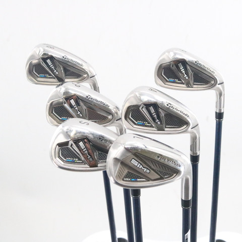 TaylorMade SIM2 Max OS Iron Set 8-P,A,S,L Ventus 6-R Regular Flex J-101666 - Mr Topes Golf