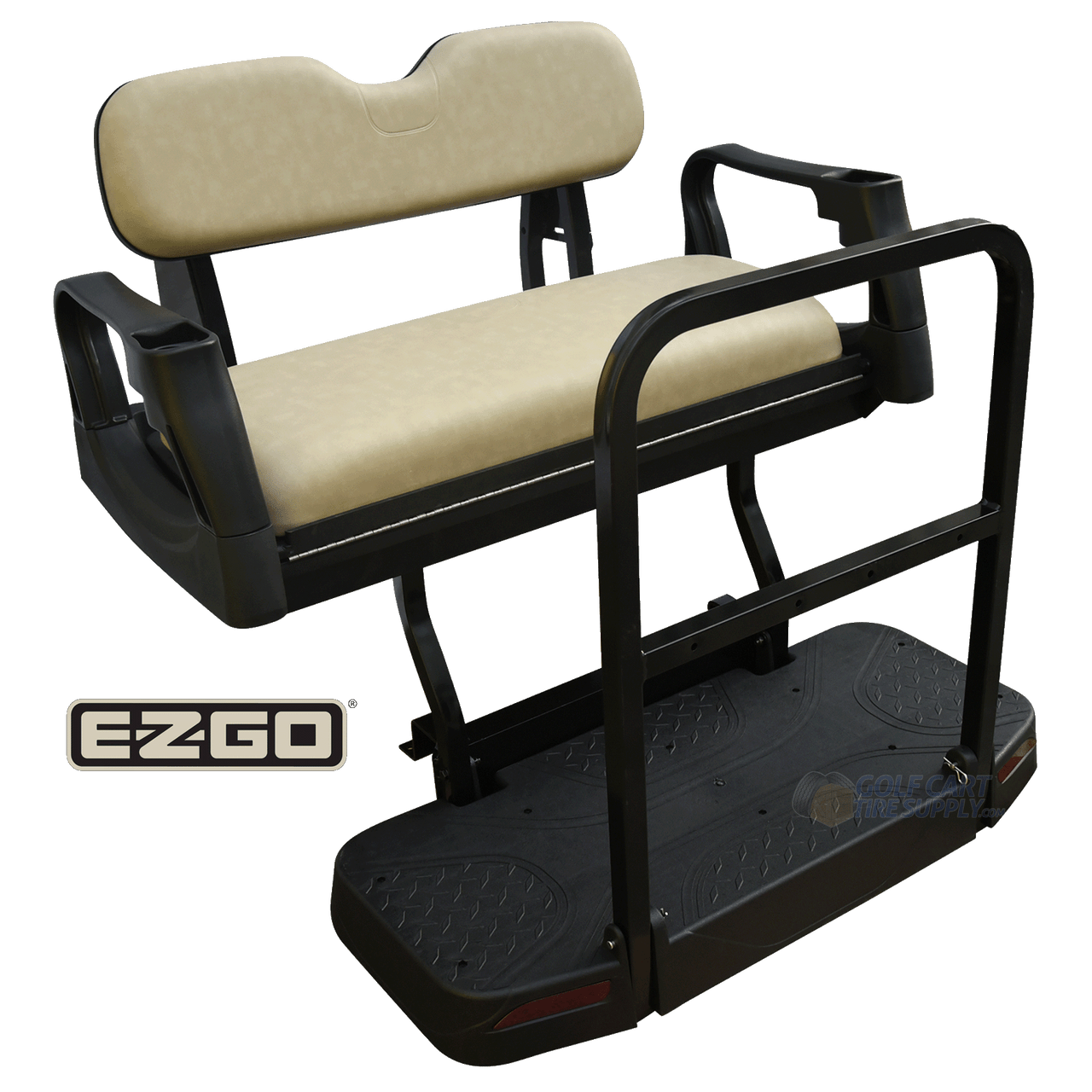 TREX HARMONY EZGO RXV Rear Seat Kit PREMIUM in BEIGE Cushion | GCTS