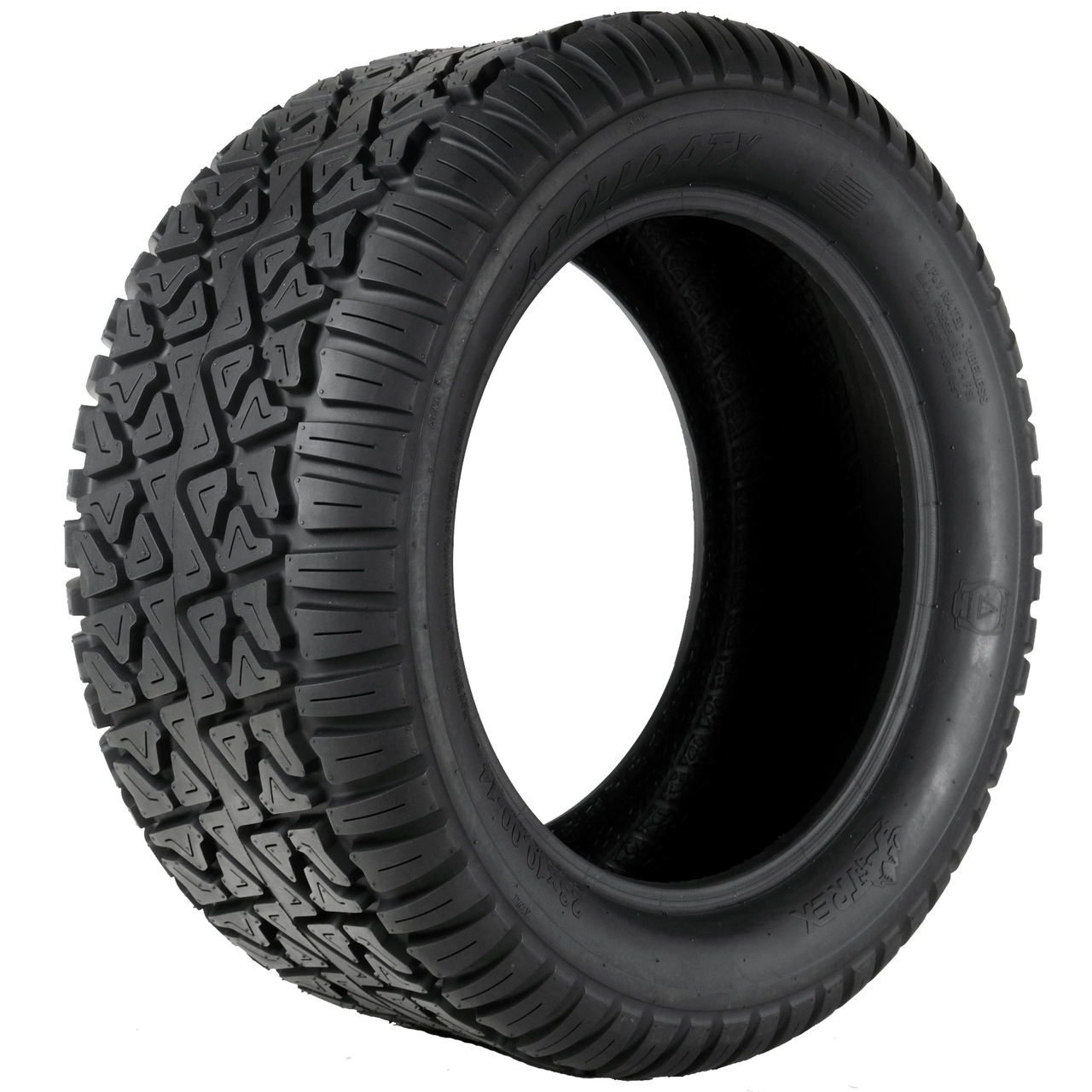 23x10-14" TREX APOLLO ATX SmoothRide Radial All Terrain Golf Cart Tires ...