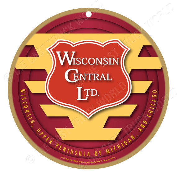 Wisconsin Central Ltd. Wooden Plaque - National Railroad Museum