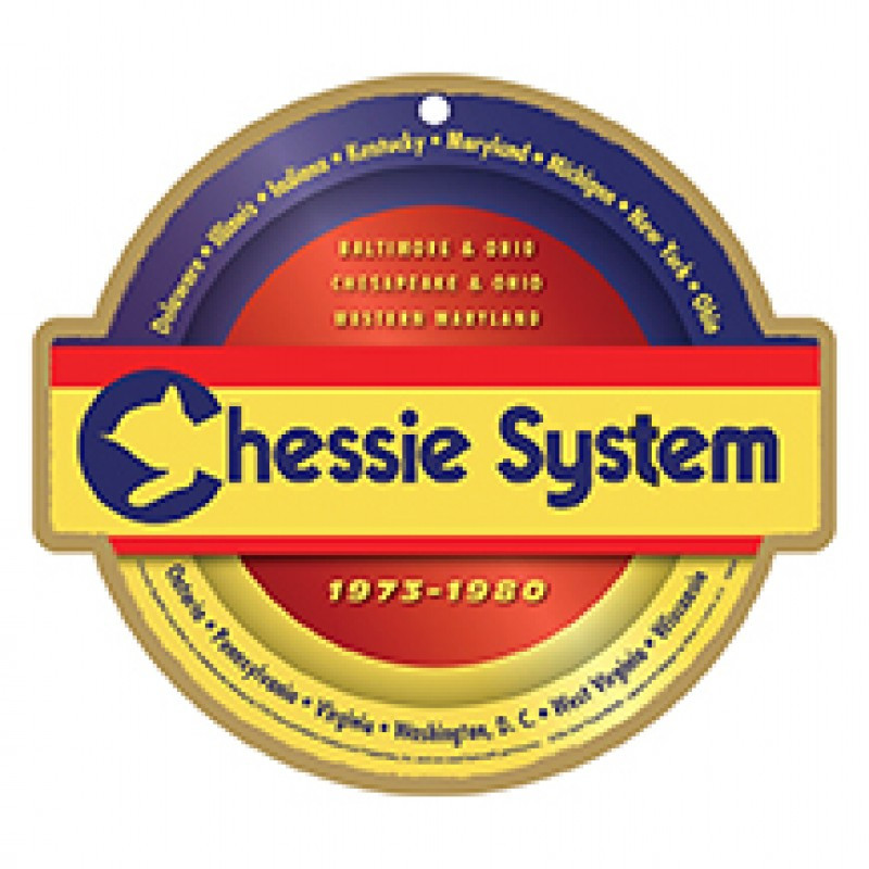 Chessie System Wooden Plaque - National Railroad Museum