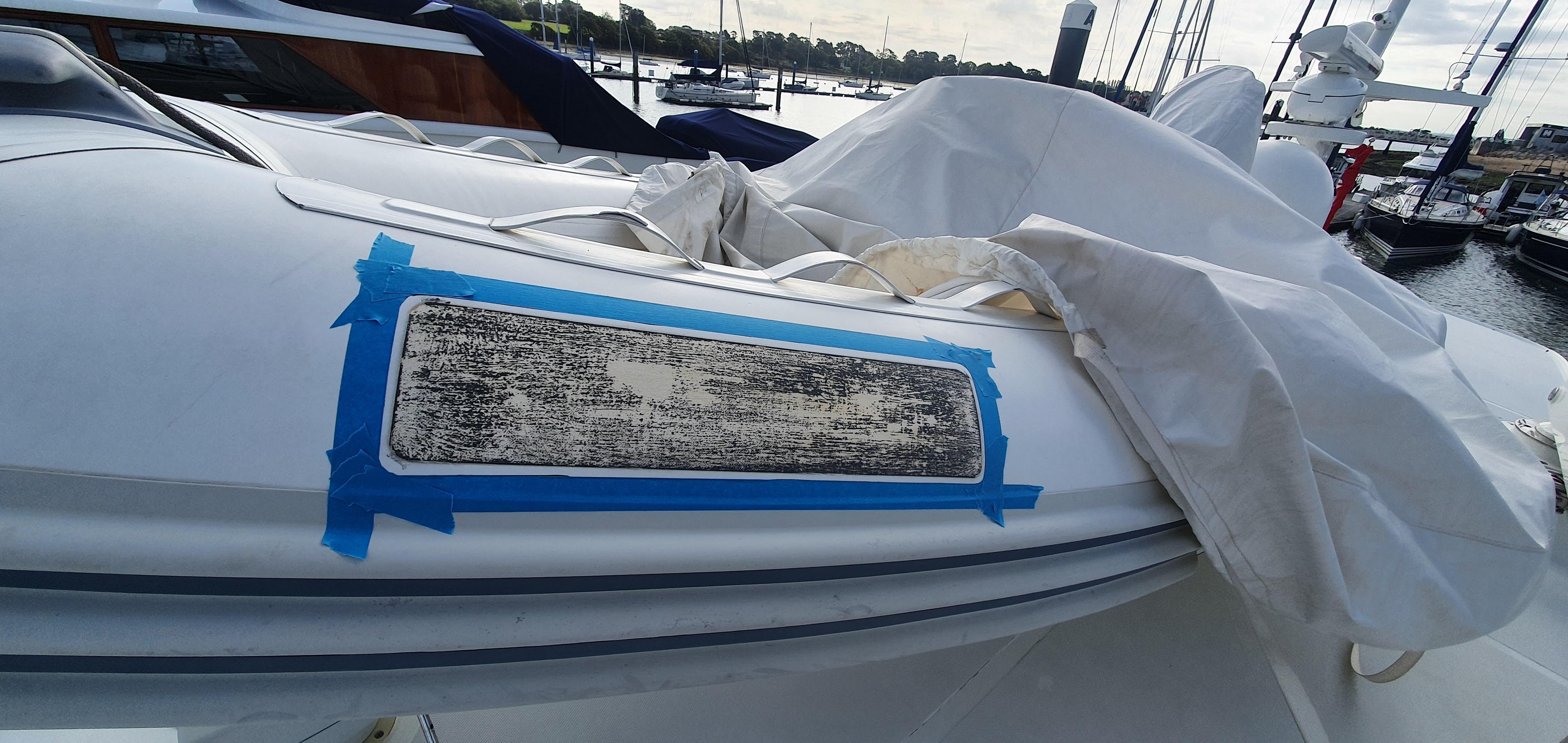 Custom name patches for any Rib or Inflatable - Rib Shop Ltd