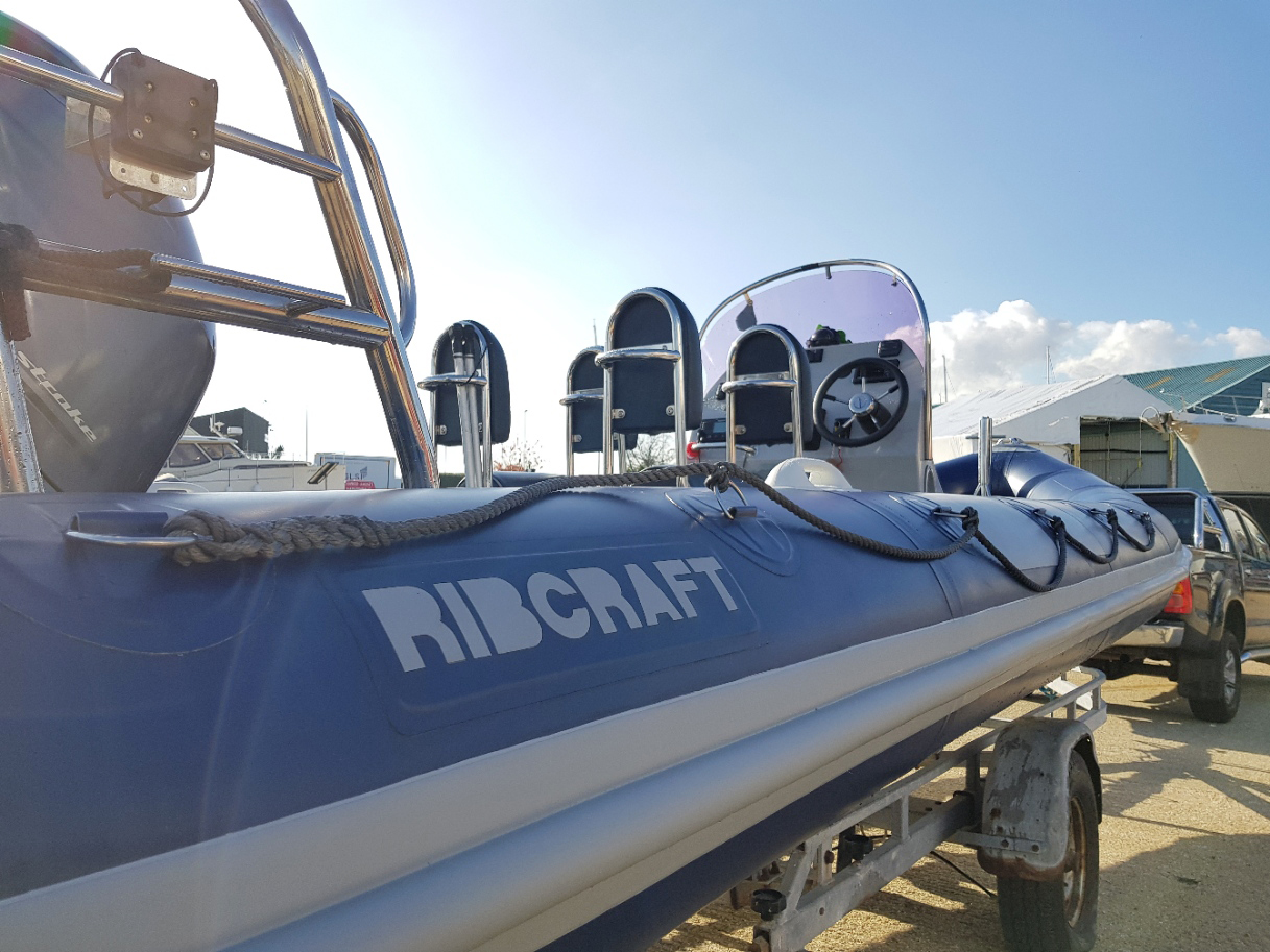 Fresh tubes and fittings for Ribcraft Rib - Rib Shop Ltd