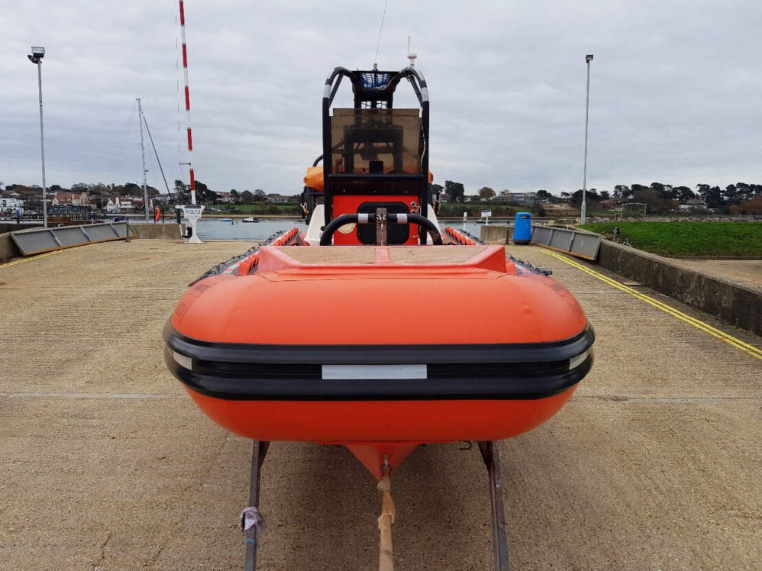 Cruise ship rescue craft re-tube - Rib Shop Ltd