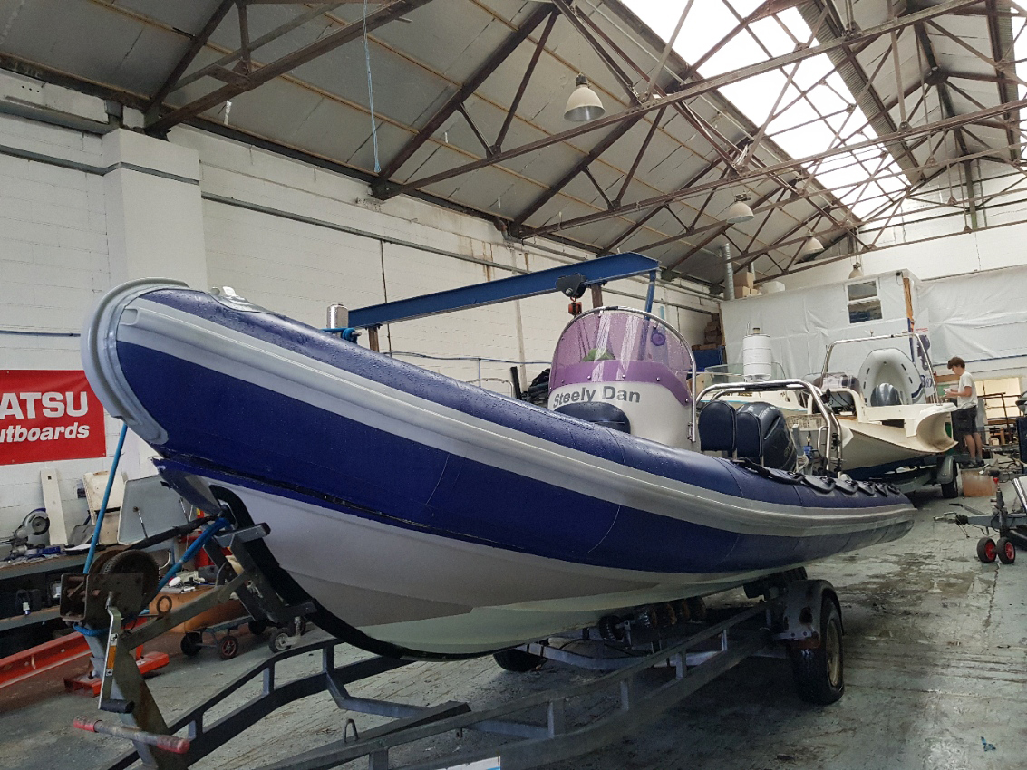 Fresh tubes and fittings for Ribcraft Rib - Rib Shop Ltd