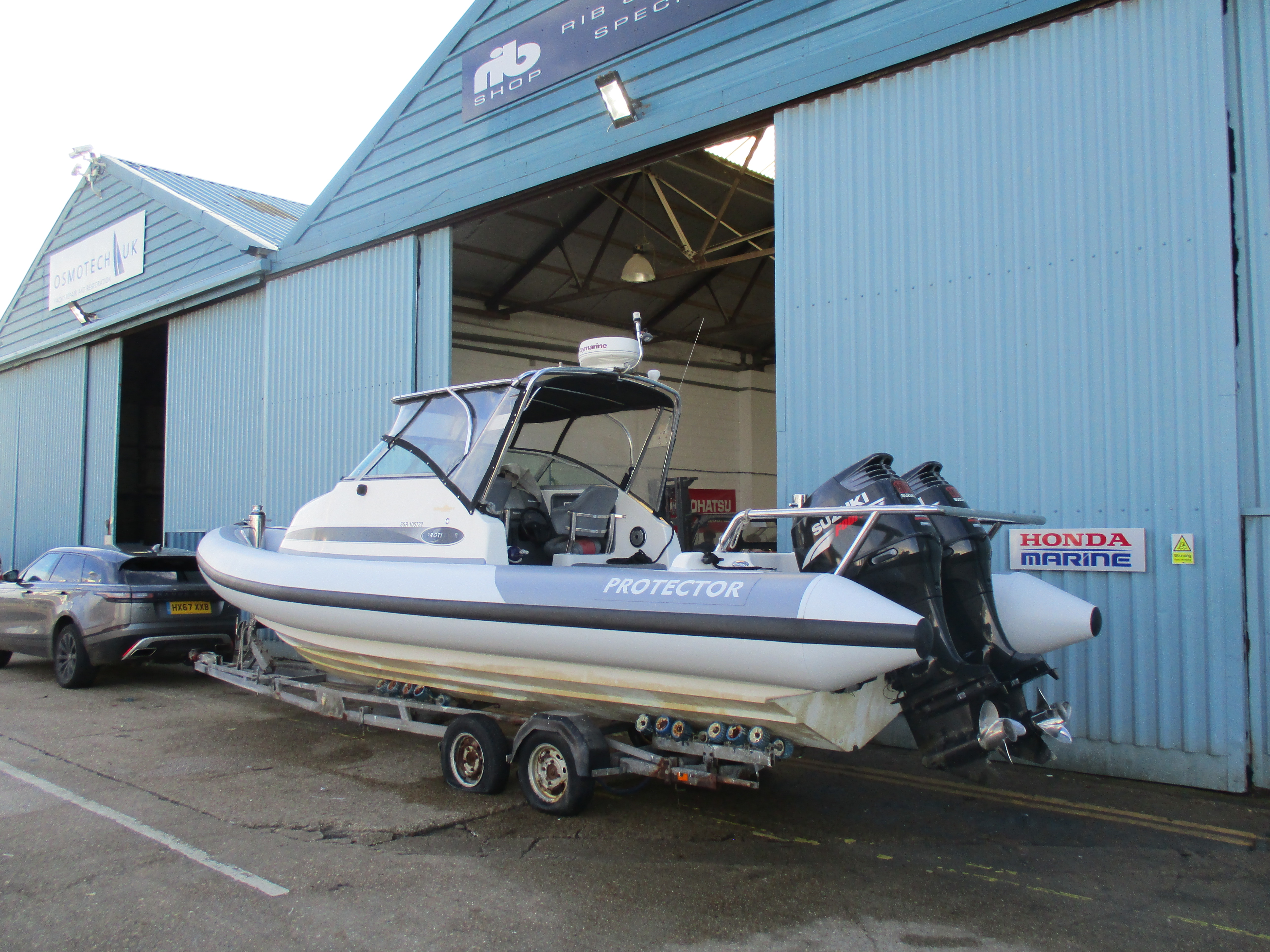 New tubes for a Protector 9 meter Rib - Rib Shop Ltd