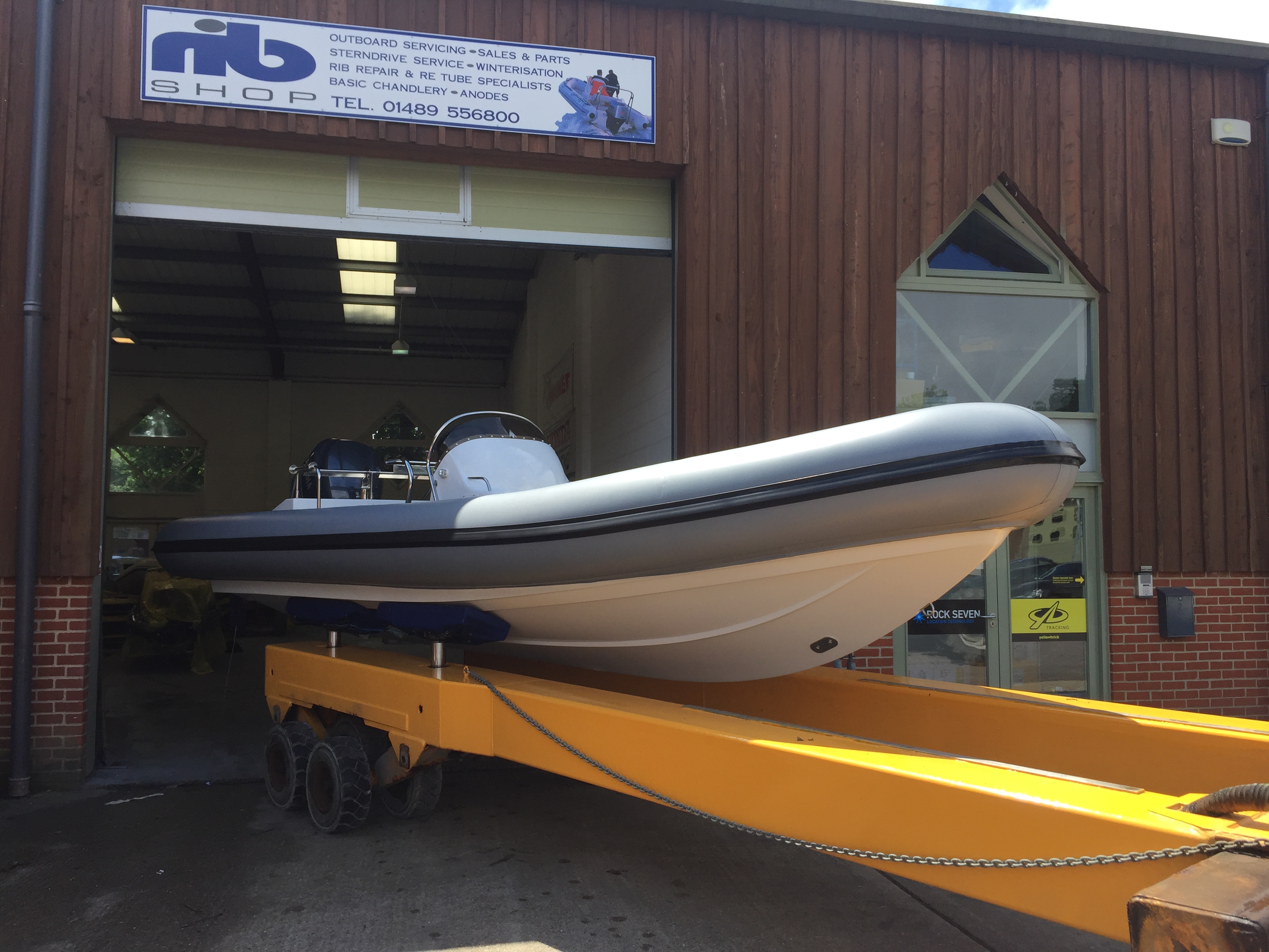 Ribtec superyacht tender re-fit - Rib Shop Ltd