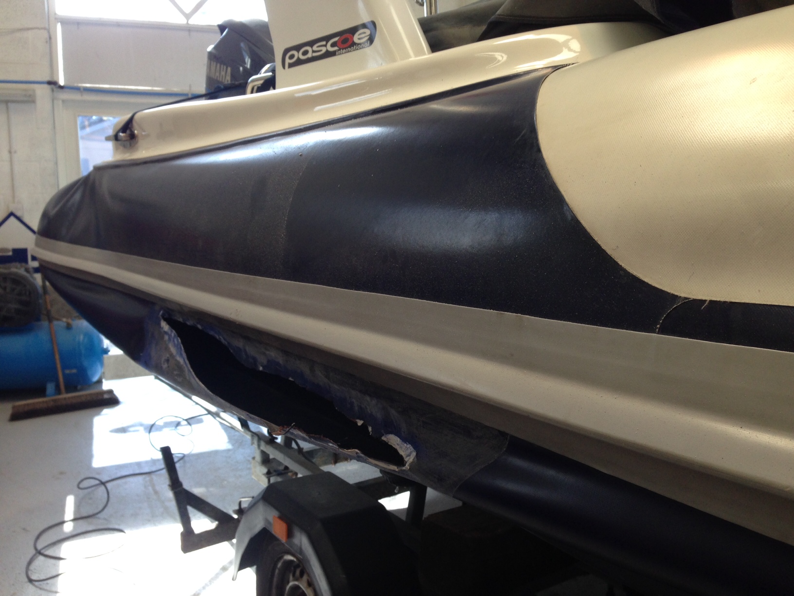 Pascoe Rib repair - Rib Shop Ltd