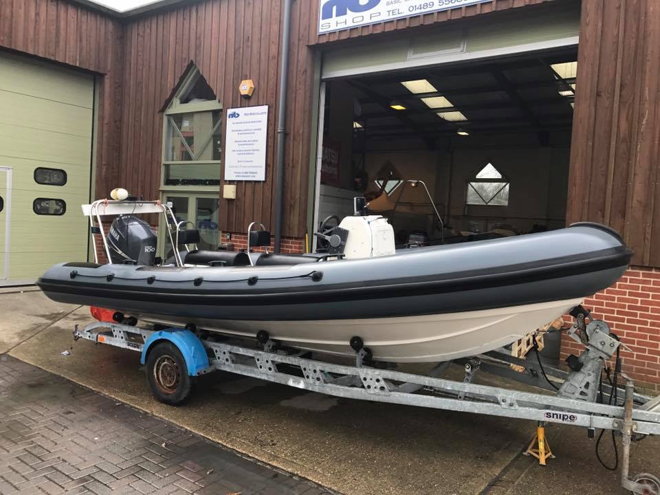 Ribtec 585 Refit - Rib Shop Ltd