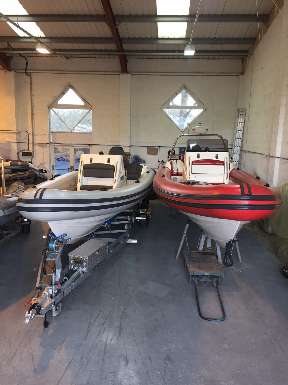 Scorpion Rib repairs and servicing - Rib Shop Ltd