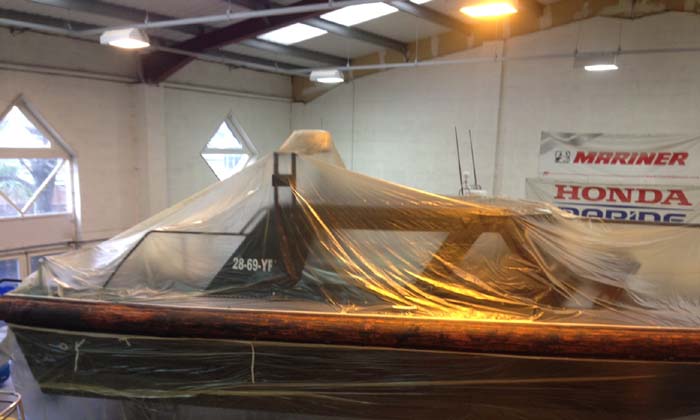 Solid Rib tube restoration - Rib Shop Ltd