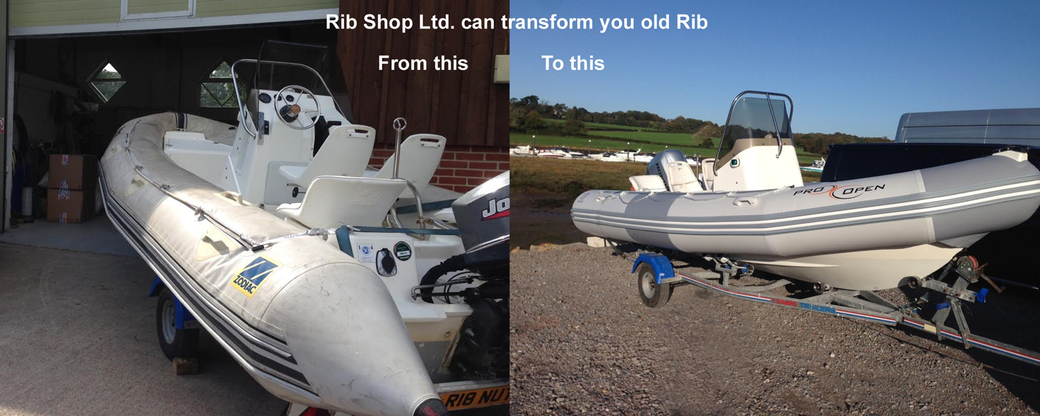 Zodiac open pro re-fit - Rib Shop Ltd