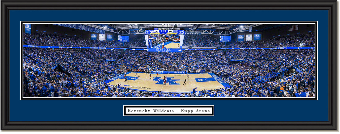 Kentucky Wildcats Basketball Rupp Arena Panoramic Poster