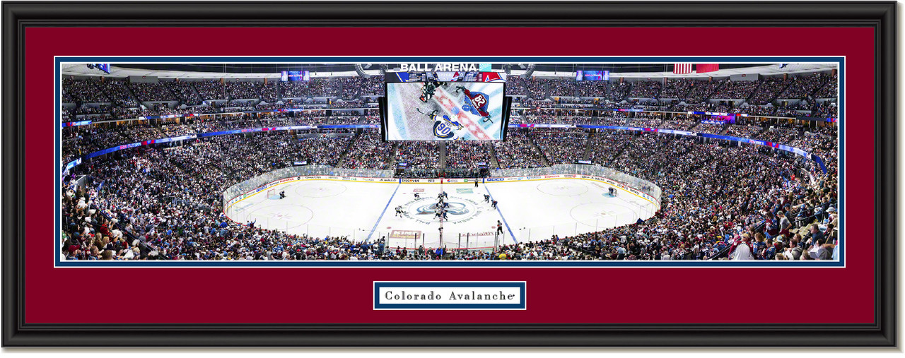 Colorado Avalanche Ball Arena 2022 Season Framed Print