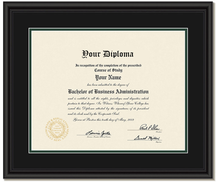 Baylor Bachelor's Degree Diploma Frame