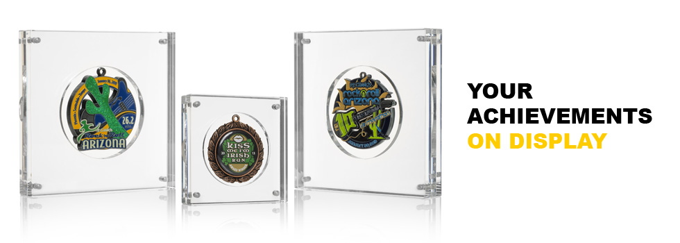 Medal Blocks| Medal Display and Marathon Medal Display Case | Challenge ...