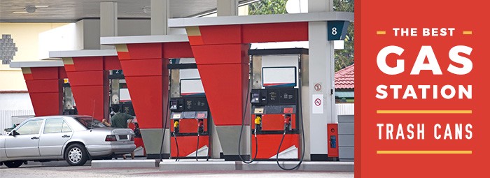 The Best Gas Station Trash Cans - Trash Cans Unlimited