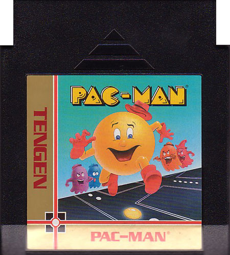 Pac-Man (Tengen) NES Game Cartridge | DKOldies.