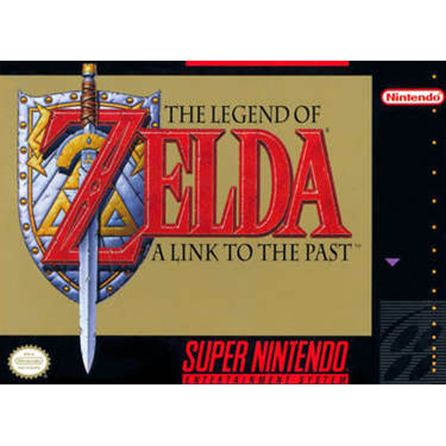 Legend of Zelda A Link To the Past SNES Game Cartridge | DKOldies.