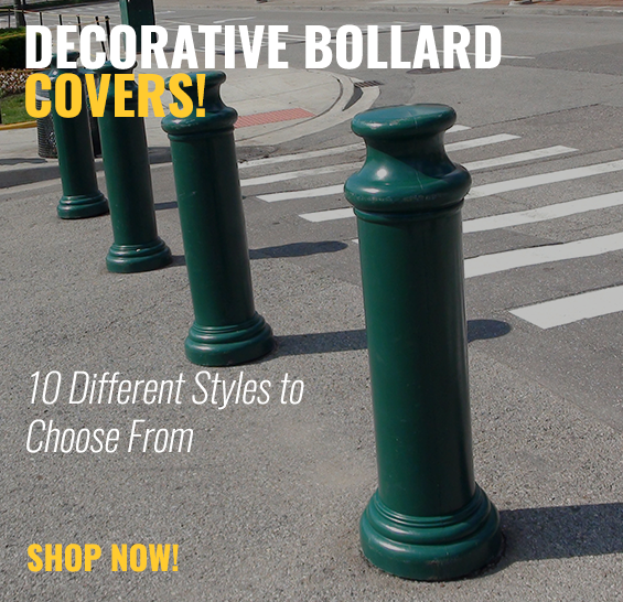 Huge Variety Of Bollard Covers Available Online - Bollards and Sleeves
