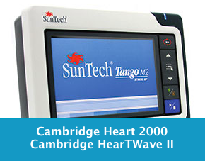 Cambridge Heart 2000 & HearTWave II // Suntech Tango M2 Monitor ...