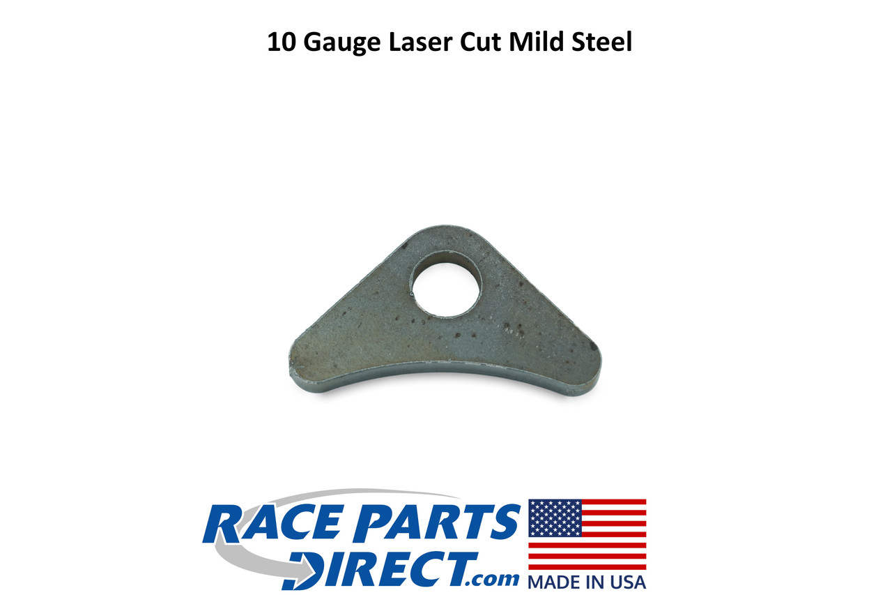 USA Laser Cut Weld On 90 Degree Gusset with 1/2" Hole 10 Gauge Thick ...
