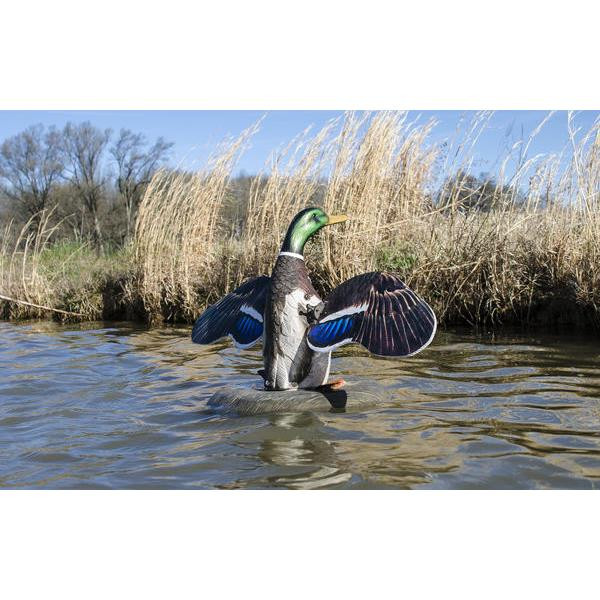 Higdon XS Floating Flasher Motion Decoy - Mallard Drake- 53072 ...
