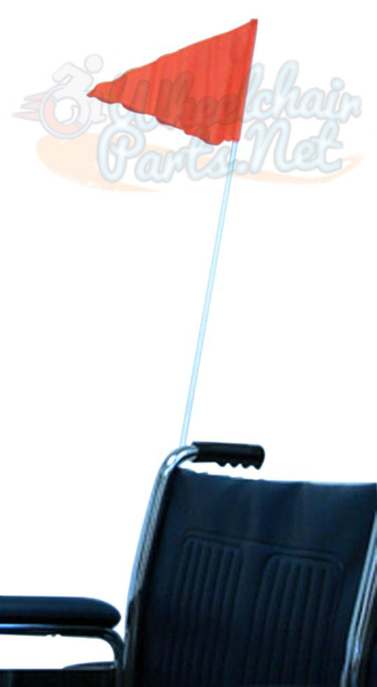 AC050- COLLAPSIBLE SAFETY FLAG FOR WHEELCHAIRS - WheelchairParts.Net