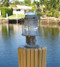 Bronze Pedestal nautical dock light-Large - Dock Lights