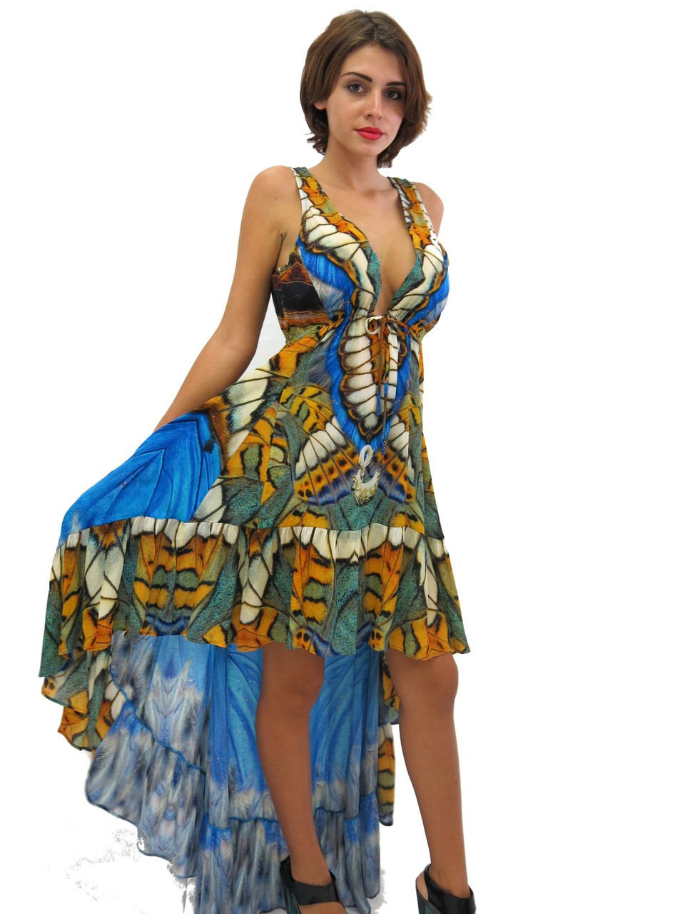 Parides Metamorphosis High Low Dress | Shop Boutique Flirt