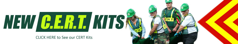 Emergency Kits for Homes, Schools, Offices, First Responders, and More